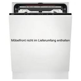 AEG vollintegrierbarer Geschirrsp&uuml;ler "FSE7672AP", Energieeffizienz: A (A-G), silber (schwarz), B:59,6cm H:81,8cm T:56cm, Geschirrsp&uuml;ler, AirDry: Kein Nachtrocknen