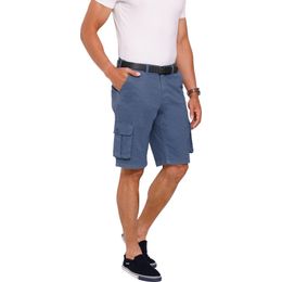 Herren Bermudas inklusive G&uuml;rtel jeansblau, Gr&ouml;&szlig;e 50