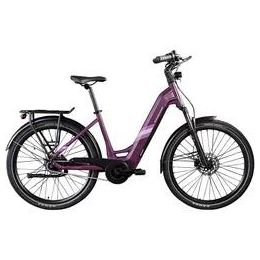 Z&uuml;ndapp E-Bike Z&Uuml;NDAPP "X800" Gr. 48, lila (violett), Elektrofahrr&auml;der, 48cm, 27,5 Zoll (69,85cm), Pedelec, Elektrofahrrad f&uuml;r Damen und Herren