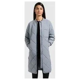 Kurzmantel Khujo "YMAL2", Damen, Gr. S, misty blau, Web, 84% Nylon, 16% Polyurethan, unifarben, regular fit ca. Mitte Oberschenkel, eingesetzt Rippstrickb&uuml;ndchen, M&auml;ntel Kurzmantel