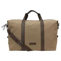 Marc O'Polo Weekender MARC O'POLO "aus recyceltem Polyester", Gr. B/H/T: 20cm x 32cm x 20cm, charleston gray, Polyester, unifarben, Taschen Weekender