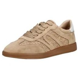 Sneaker REGARDE LE CIEL "Regarde Le Ciel Sneaker Leder/Textil", Herren, Gr. 39, beige, braun, Leder, Textil, Schuhe Sneaker