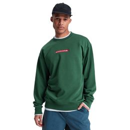 Quiksilver Sweatshirt 'Dna' Herren Gr&ouml;&szlig;e M gr&uuml;n / rot