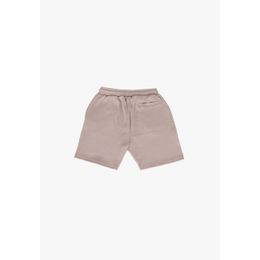 DROPSIZE Herren Shorts "Dropsize HEAVY EMBO RIB SHORTS"simply taupe, Gr. S, unifarben, 95% Baumwolle, 5% Lycra, Hosen