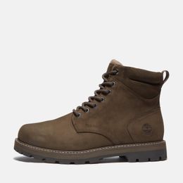 Timberland Herren Schn&uuml;rboots "BRITTON ROADMID LACE UP WATERPROOF BOOT", Gr. 40schwarz braun nubuck, Leder, Schuhe, Winterstiefel, Schn&uuml;rstiefel,