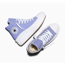 Converse Damen Sneaker "CHUCK TAYLOR ALL STAR MOVE PLATFOR", Gr. 36very peri, wei&szlig;, schwarz, Textil, Schuhe