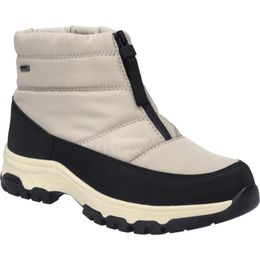 Stiefelette Josef Seibel "Davos 53, schwarz-offwhite", Damen, Gr. 37, schwarz (schwarz, sanftes wei&szlig;), Obermaterial: 100% Synthetik synthetic., Schuhe Stiefelette