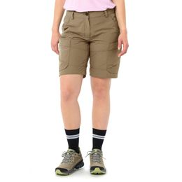 Vaude Damen Zip-off-Hose "WOMEN'S NEYLAND CARGO ZO PANTS", braun, Gr. 42, Obermaterial: 100% Polyamid. Futter: 100% Polyester, Hosen, schnell