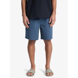 Shorts Quiksilver "TAXER WS 19", Herren, Gr. L (52), N-Gr, schwarz navy, Obermaterial: 98% Baumwolle, 2% Elasthan, Hosen Shorts