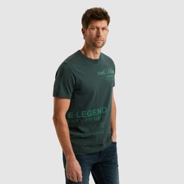 PME-Legend PME LEGEND Herren T-Shirt, gr&uuml;n, Gr. M, bedruckt, Jersey, Obermaterial: 100% Baumwolle, Shirts, mit All-Over Print