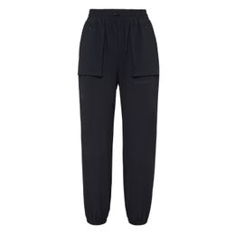 Plein Sport Damen Jogginghose "Jogginghose", schwarz, Gr. M, Obermaterial: 79% Polyamid, 21% Elasthan, Hosen