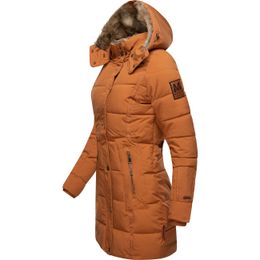 Marikoo Damen Wintermantel "Lieblings Jacke", braun, Gr. S, Oberstoff: 100% Polyester. Futter: 100% Polyester. Wattierung: 100% Polyester.