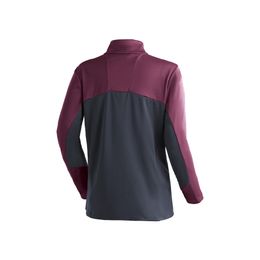 Maier Sports Damen Rollkragenpullover "Evii", lila, Gr. 38, 100% Polyester, Pullover, Damen Midlayer, warmes und schnelltrocknendes Fleece