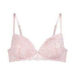 Dorina Damen B&uuml;gel-BH "Perfect Lace", Gr. 95pink, Obermaterial: 90% Nylon, 10% Elasthan, BHs, mit B&uuml;gel, verstellbare Tr&auml;ger, mit Spitze, bequem,
