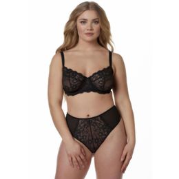 After Eden D-cup & up Damen Panty "BO", AFTER EDEN D-CUP & UP, Gr. S, schwarz, Spitze, Obermaterial: 86% Polyamid, 14% Elasthan, unifarben, Unterhosen, Mit Spitze, leicht