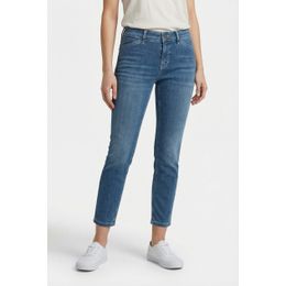 MAC Damen 7/8-Jeans "Dream Summer", blau, Gr. 42, Denim/Jeans, Obermaterial: 75% Baumwolle, 12% Modal, 9% Polyester, 4% Elasthan, Jeans, verk&uuml;rzt mit