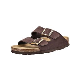 Rohde Herren Pantolette "Rohde Pantoletten Veloursleder", Gr. 41mocca, Veloursleder, Schuhe