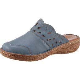 Damen Clog taubenblau Gr&ouml;&szlig;e 38