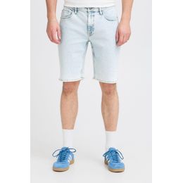 Blend Herren Jeansshorts "BHTwister DENIM"denim bleach blau, Basic, Gr. M, unifarben, Denim/Jeans, 99% Baumwolle, 1% Elasthan, Jeans, Sommerliche