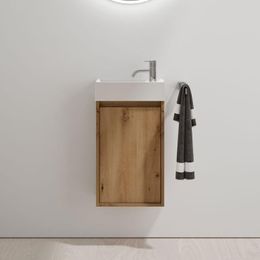 Burgbad Devio Schrank mit G&auml;stebecken, 1 T&uuml;r, SHKG037LF7217C0001,