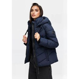 Marikoo Damen Winterjacke "Sahnemausii", blau, Gr. S, Obermaterial: 100% Polyester. Futter: 100% Polyester. Wattierung: 100% Polyester. &Auml;rmelfutter: