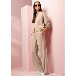 Heine Damen Hosenanzug, Braun, Gr. 36, Hosenanz&uuml;ge, Material: Polyester