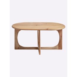 HEINE HOME Couchtisch, Natur, Gr. H/B/T ca. 45/100/60 cm, Beistell- & Couchtische, Material: Mango