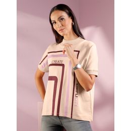 Heine Damen Rollkragenshirt, Natur, Gr. 50, T-Shirts, 100% Baumwolle