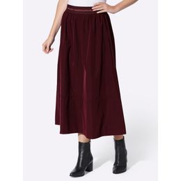Heine Damen Schlupfrock, Rot, Gr. 40, Lange R&ouml;cke, Material: Polyester