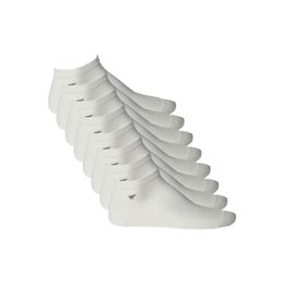 Sneakersocken Tom Tailor "Socken 8er Pack", Damen, Gr. 39-42, wei&szlig;, Obermaterial: 77% Baumwolle CO. 20% Polyamid PA. 3% Elasthan EL., Socken Sneakersocken