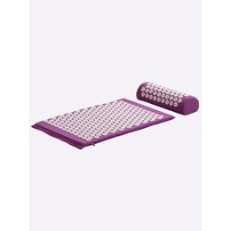 HEINE HOME Fitnessmatte, Lila, Gr. L/B ca. 70x42 cm, Fu&szlig;matten, Material: Baumwolle