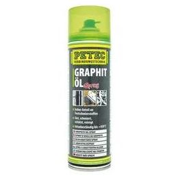 Petec Graphit-&Ouml;l Spray (500 ml) 72250 Grafitspray Braun/transparent