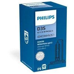 Philips D3S WhiteVision gen2 (1 Stk.) 42403WHV2C1 Gl&uuml;hlampe, Fernscheinwerfer,Gl&uuml;hlampe, Hauptscheinwerfer,Gl&uuml;hlampe 42V f&uuml;r SKODA ALFA ROMEO VW SEAT