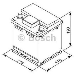 Bosch Starterbatterie S4 12 V, 44 Ah, 420 A 0 092 S40 001 12V 44Ah 420A f&uuml;r VW SEAT PEUGEOT AUDI TOYOTA LANCIA BMW OPEL RENAULT FIAT CITRO&Euml;N FORD SMAR