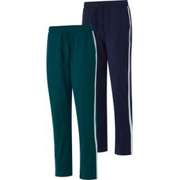 Herren Freizeithose im Doppelpack marine + petrol, Gr&ouml;&szlig;e 44/46