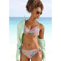 Venice Beach Bikini-Hose 'Paislee' mehrfarbig Gr. 38. Nachhaltig.