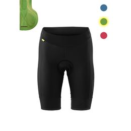 Gonso Damen Fahrradhose "SITIVO W", gr&uuml;n, Gr. 40, 65% Polyamid, 35% Elasthan, Hosen, Damen Radhose, Radlerhose mit speziellem Sitzpolster, Tight Fit