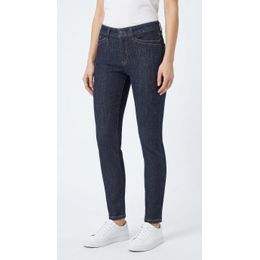 Skinny-fit-Jeans MAC "DREAM SKINNY", Damen, Gr. 36, L&auml;nge 30, fashion rinsed, Denim/Jeans, Obermaterial: 90% Baumwolle, 7% Elastomultiester, 3% Elasthan, unifarben, skinny fit kn&ouml;chellang, Jeans, mit aufwendig gearbeiteten Details an den Taschen