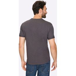 Marco Donati Herren Kurzarmshirt "Kurzarm-Shirt", grau, Gr. 64, unifarben, 100% Baumwolle, Shirts