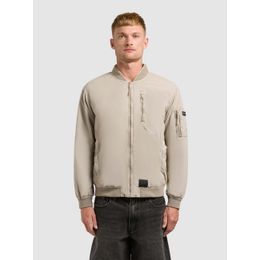 Khujo Herren Blouson "IBE", beige, Gr. S, Web, 100% Nylon, Jacken