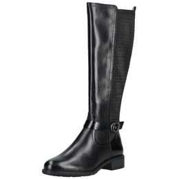 Tamaris Damen Stiefel "Tamaris Stiefel Leder/Synthetik", Gr. 38schwarz, Leder, Synthetik, Schuhe