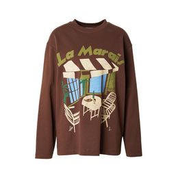 Topshop Shirt female Brown size XL