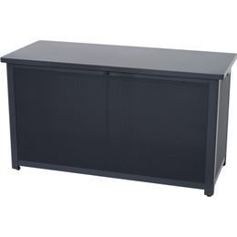 Kissenbox siena GARDEN, anthrazit, B:59cm H:75cm T:135cm, Aluminium, Polyester, Aufbewahrungsboxen, Gestell aus Aluminium, Ranotex Bezug, 135x59x75cm anthrazit
