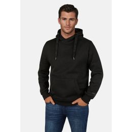 SALZHAUT Herren Kapuzenpullover "Hoodie HEFF", schwarz, Gr. L, Obermaterial: 55% Baumwolle CO. 45% Polyester PES., Pullover