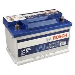 Bosch Starterbatterie S4E EFB, 12 V, 65 Ah, 650 A 0 092 070 12V 65Ah 650A f&uuml;r RENAULT FORD 7711130069 DV6T10655AB BV6N10655AA