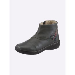 airsoft modern+ Damen Stiefelette mit Innenfutter, grau, Gr&ouml;&szlig;e 36