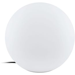 Kugelleuchte Eglo "MONTEROLO-Z, Zigbee 3.0, Gartenlampe", wei&szlig;, H:39cm &Oslash;:39cm, Leuchten, Kugelleuchte in wei&szlig; aus Kunststoff - inkl. E27 - 1X9W