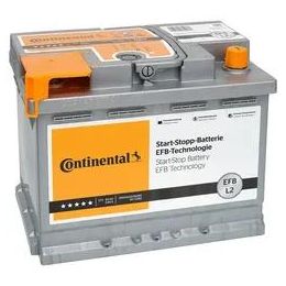 Continental EFB 12V, 60Ah, 640 A 2800012038280 Versorgungsbatterie,Starterbatterie 12V 60Ah 640A f&uuml;r RENAULT HYUNDAI VW PEUGEOT FIAT CITRO&Euml;N TOYOTA ME