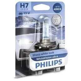 Philips H7 WhiteVision ultra (1 Stk.) 12972WVUB1 Gl&uuml;hlampe, Fernscheinwerfer,Gl&uuml;hlampe, Hauptscheinwerfer,Gl&uuml;hlampe, Nebelscheinwerfer,Gl&uuml;hlampe, Abbi