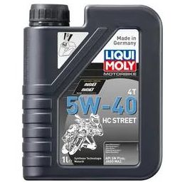 Liqui Moly Motorbike 4T 5W-40 HC Street [1 L] 20750 Motor&ouml;l f&uuml;r MOTO GUZZI MC TRIUMPH MOTORCYCLES KTM APRILIA DUCATI HYOSUNG GILERA BMW CAGIVA KAWASAK